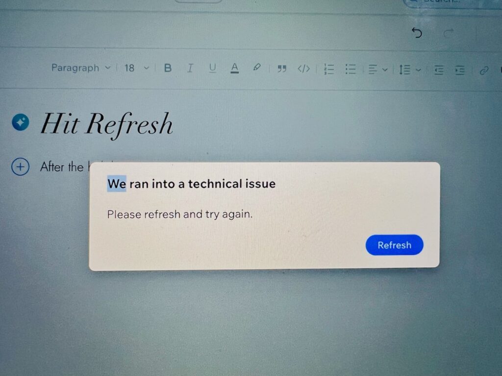 Hit Refresh! - Ginger with Roots